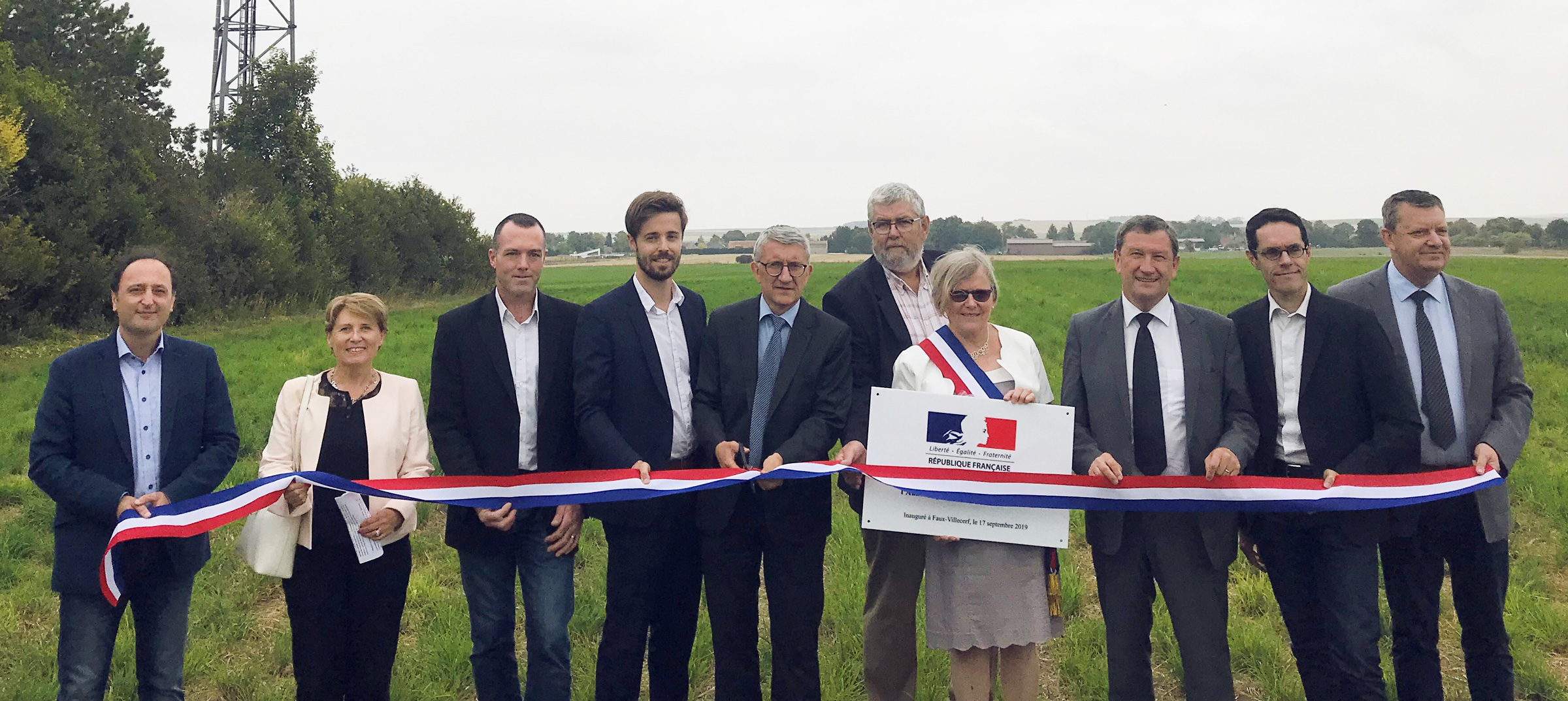 Inauguration du premier site 4G à Faux-Villecerf, Aube · Fédération ...